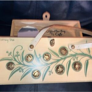 ENID COLLINS | Bags | Enid Collins Vintage Box Purse Money Tree Design ...